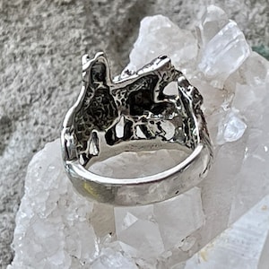 Sculpted Sterling Silver Wolf Pack Vintage Ring - Etsy