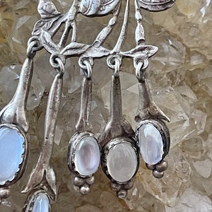 Bold Beautiful Art Nouveau Cini Italian Sterling Silver Natural ...