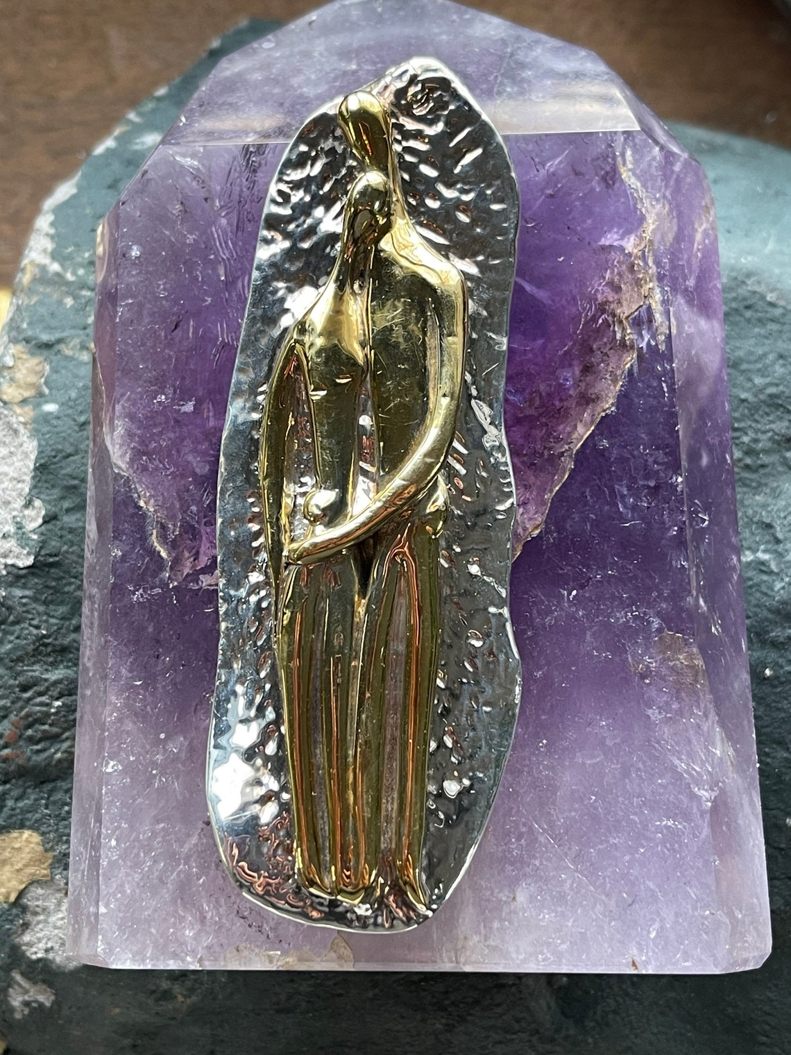 Modernist Sculpture Ruth Bloch Lovers Embrace Sculpted - Etsy