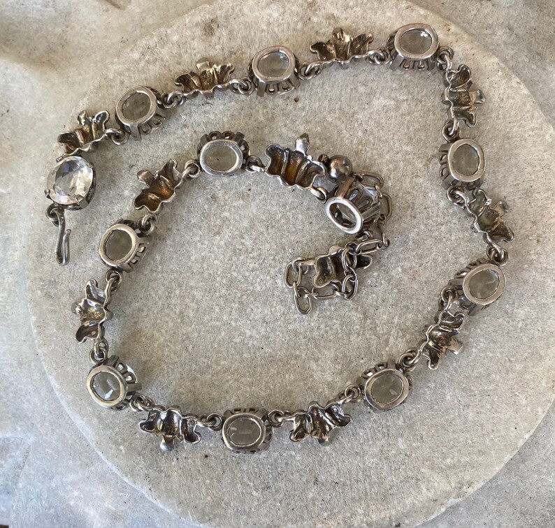 Rare Art Deco Flor Da Lee Italian Gugliemlo CINI Sterling - Etsy