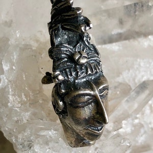 Sculpted Sterling Silver Aztec Warrior Vintage Necklace Pendant - Etsy