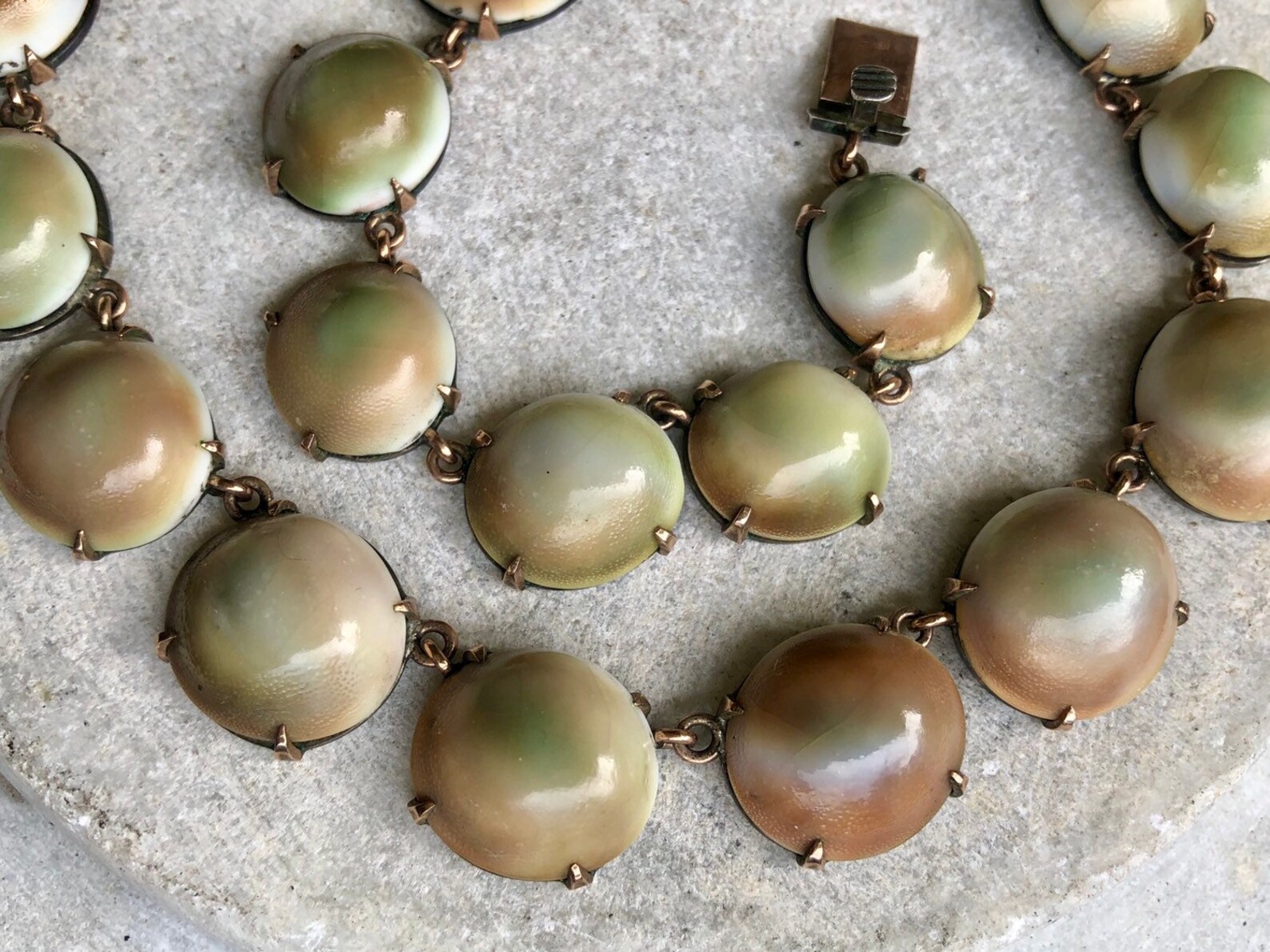 Beautiful Victorian Operculum Rose Gold Sterling Silver - Etsy