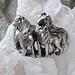 Sculpted Sterling Silver Wolf Pack Vintage Ring - Etsy
