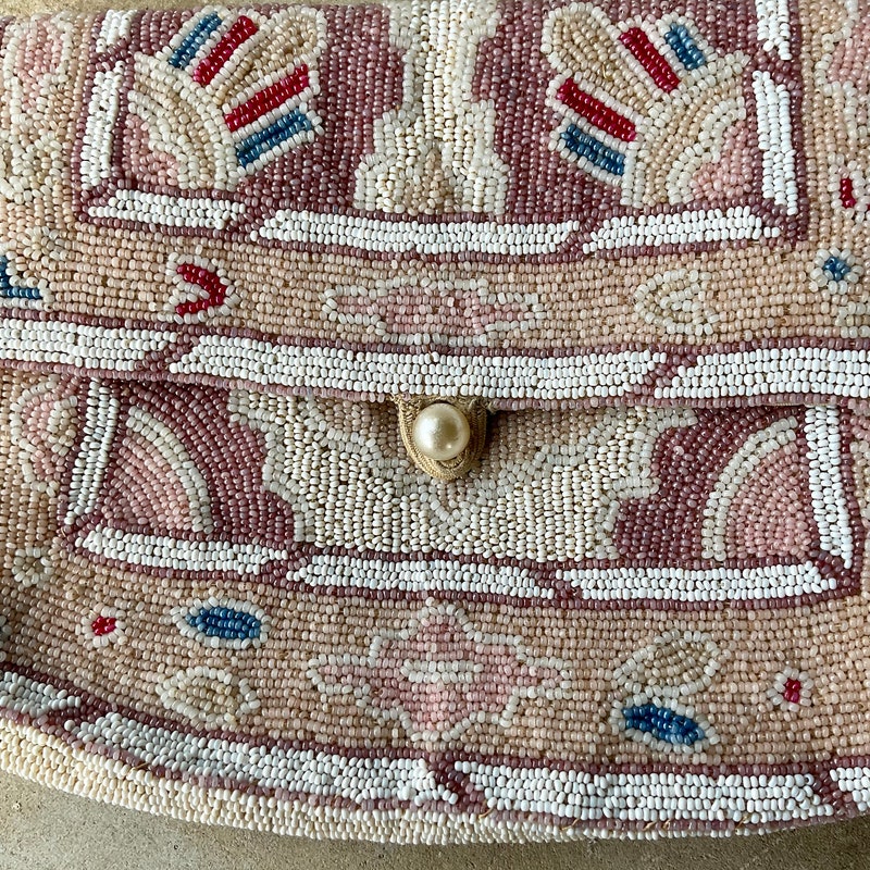 Antique Beaded Purse - Etsy