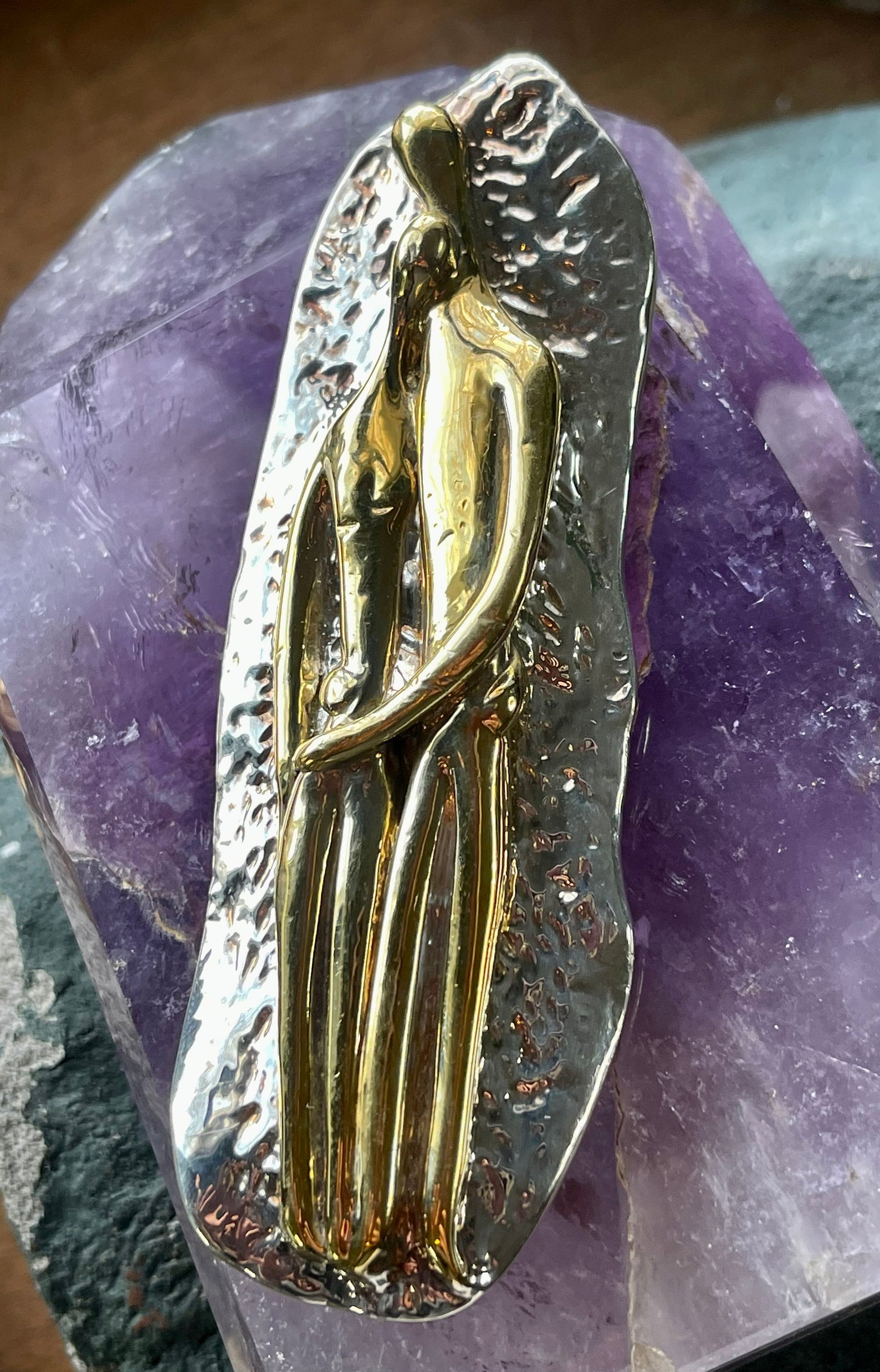 Modernist Sculpture Ruth Bloch Lovers Embrace Sculpted - Etsy