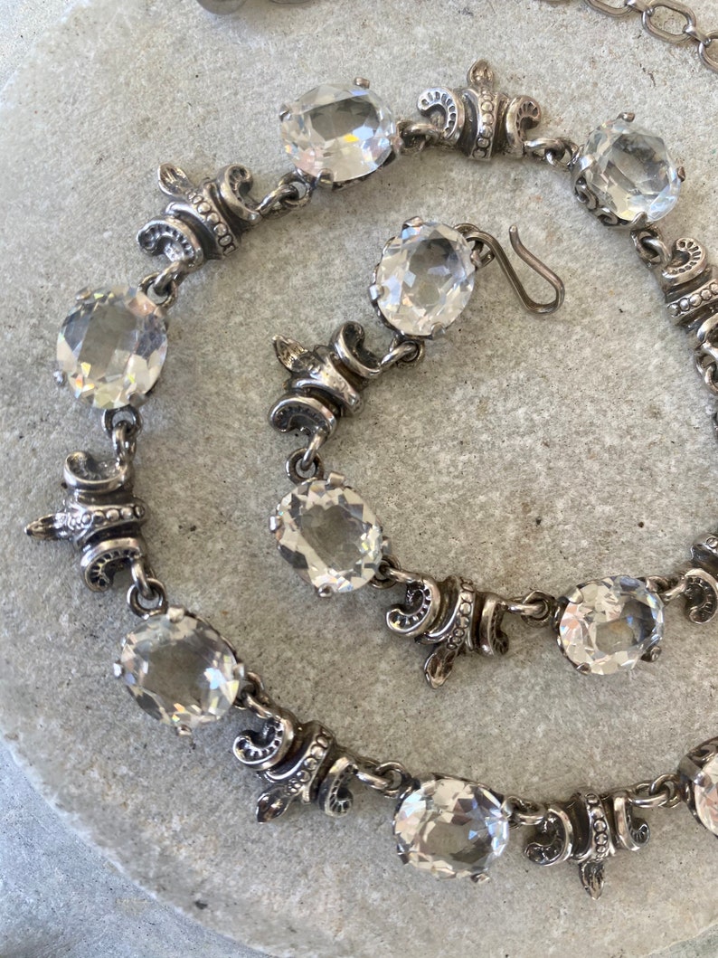 Rare Art Deco Flor Da Lee Italian Gugliemlo CINI Sterling - Etsy