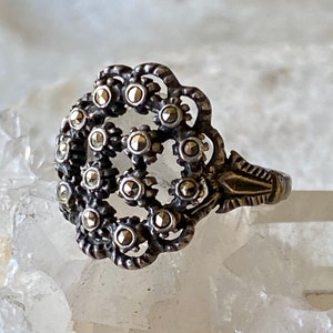 Circa 1920s Art Deco Sterling Silver Marcasite Vintage Antique Ring - Etsy