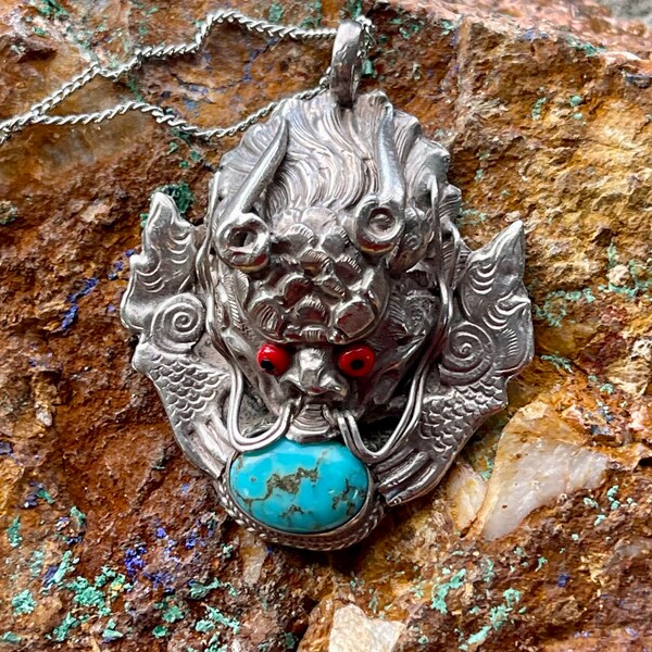 Turquoise Dragon - Etsy