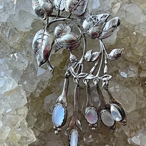 Bold Beautiful Art Nouveau Cini Italian Sterling Silver Natural ...