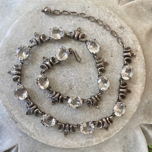 Rare Art Deco Flor Da Lee Italian Gugliemlo CINI Sterling Silver Open ...