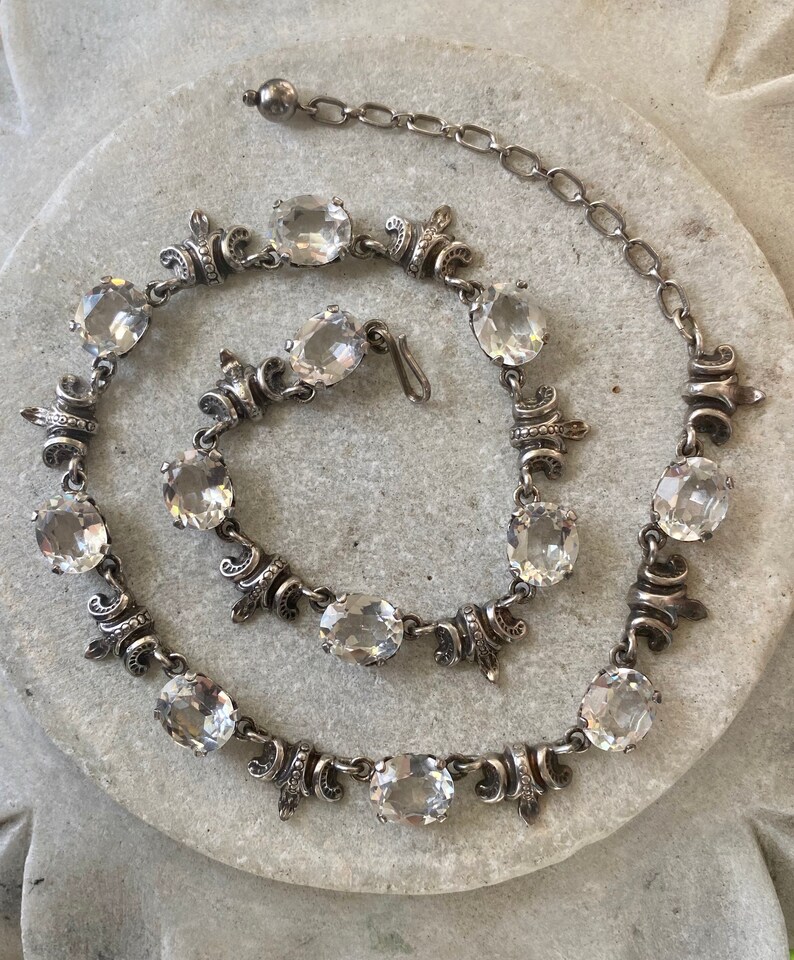 Rare Art Deco Flor Da Lee Italian Gugliemlo CINI Sterling - Etsy