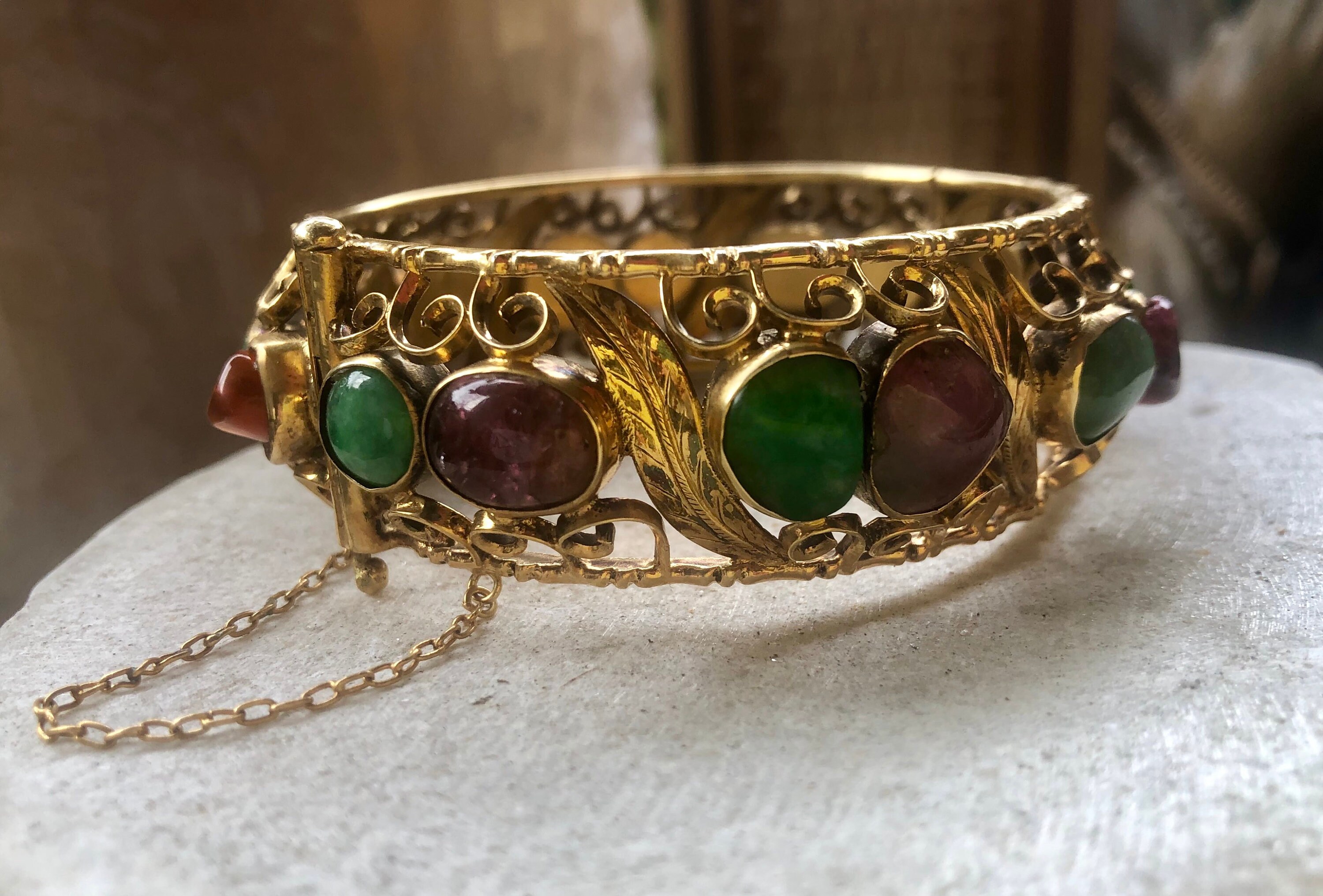 Beautiful 1930s Old Chinese Gold Gilt Sterling Silver Pink | Etsy