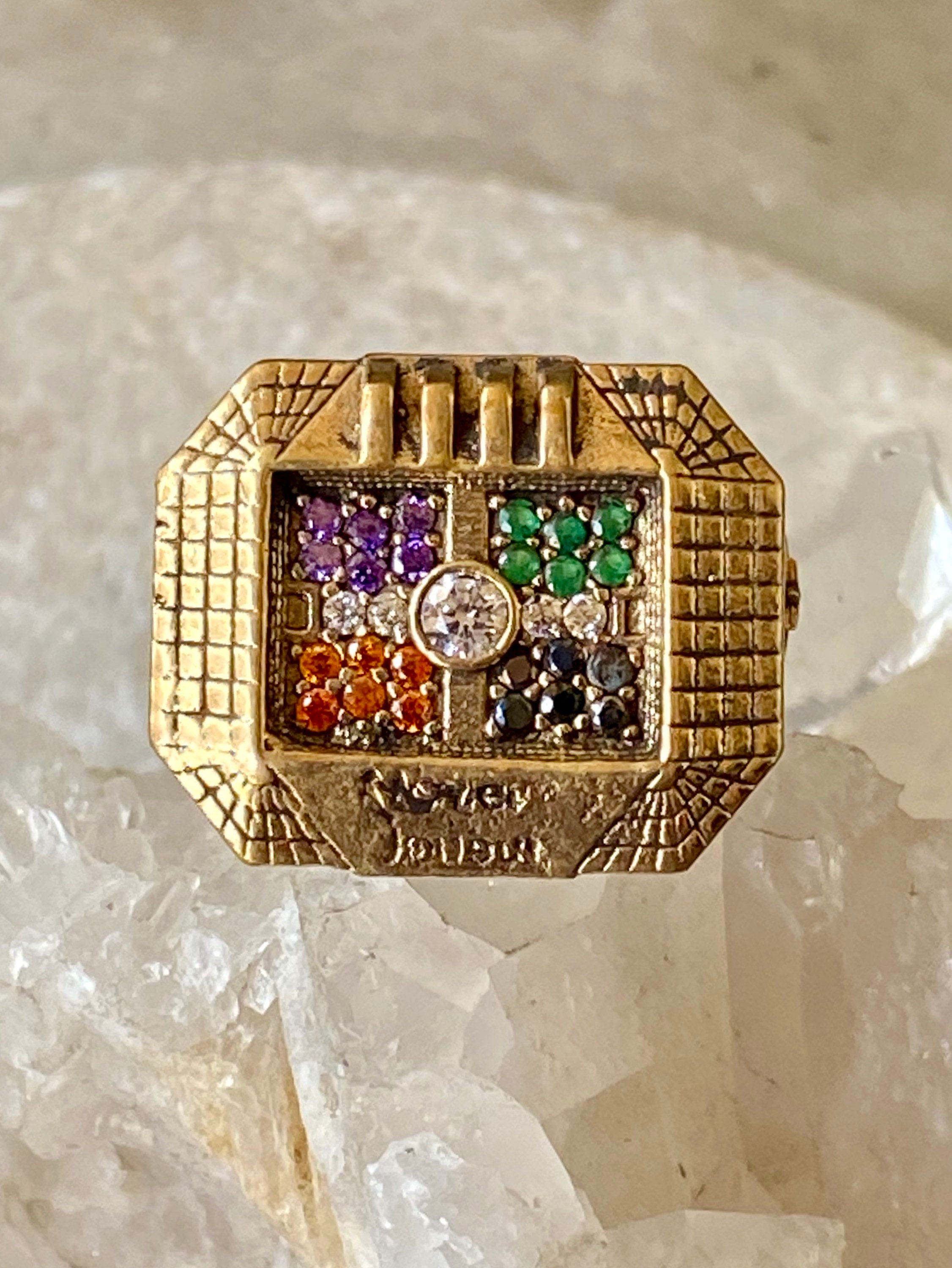 Vintage gemstone rings etsy store