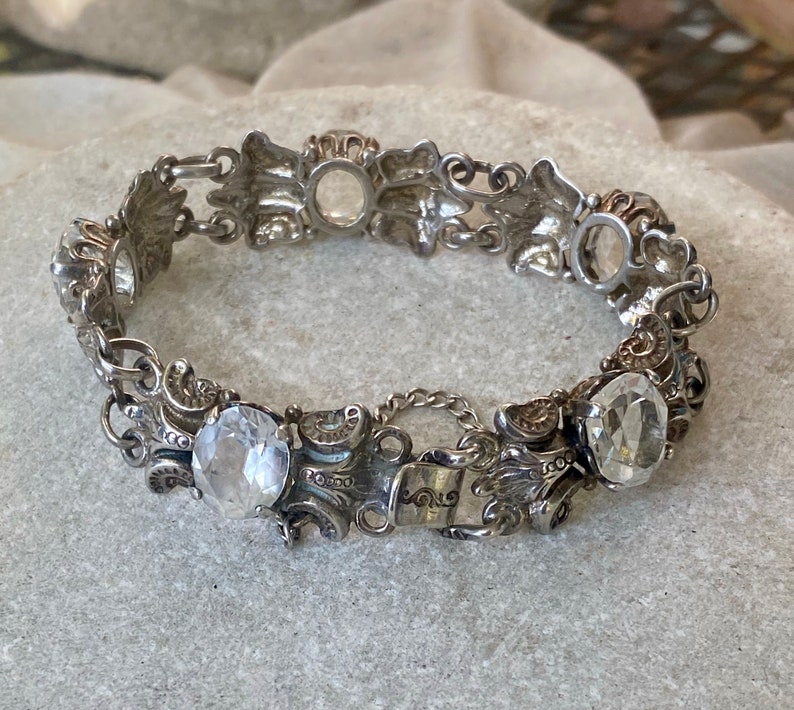 Rare Art Deco Flor Da Lee Italian Gugliemlo CINI Sterling | Etsy