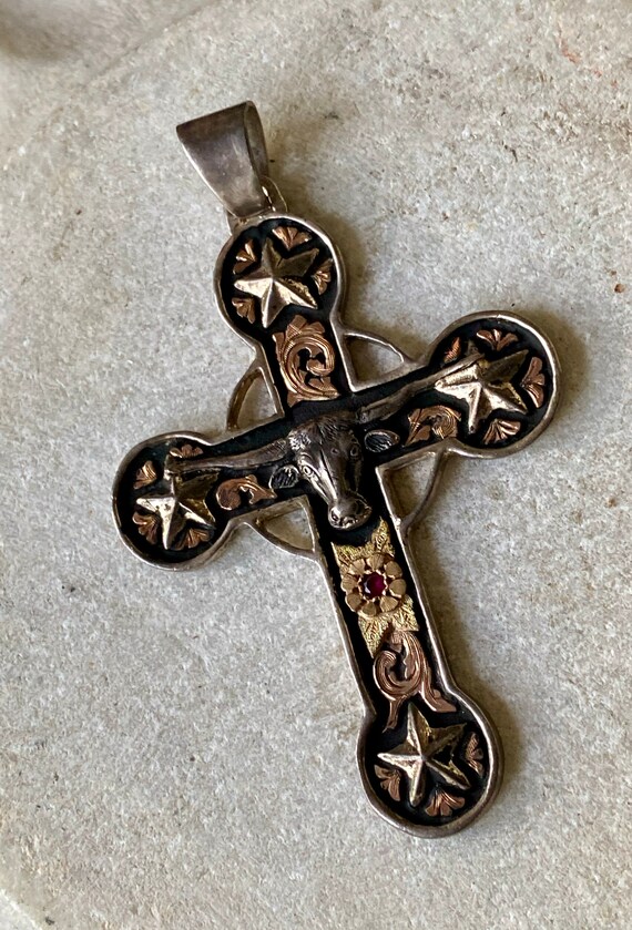 Stunning Hand Crafted Mexican Ruby Sterling Silver St… - Gem