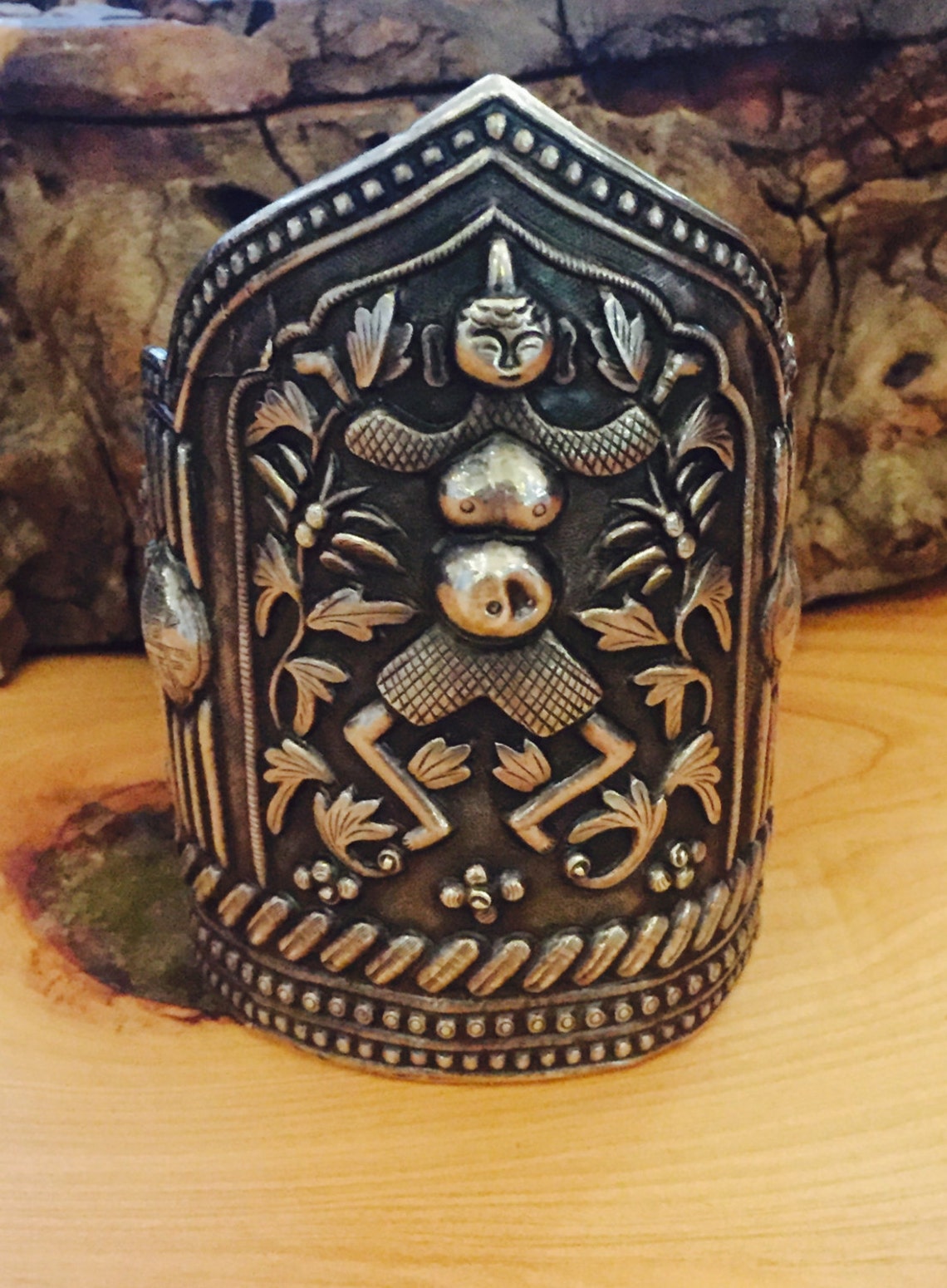 Beautiful Old Chinese Art Deco Dancing Buddha Good Luck - Etsy