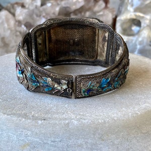 Stunning Victorian Old Chinese Silver Filigree Enamel Yack Carved ...
