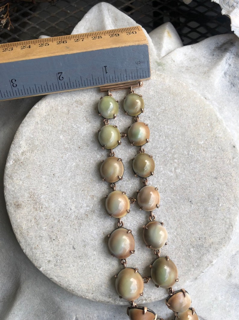 Beautiful Rare Victorian Double Operculum Rose Gold Vintage - Etsy