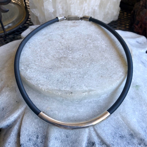 Rubber Necklace - Etsy