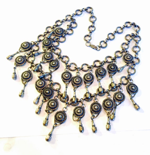 Vintage silver festoon - Gem