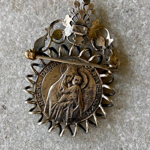 Beautiful Itlian Cini Religious Jesus Mother Mary Sterling Silver ...