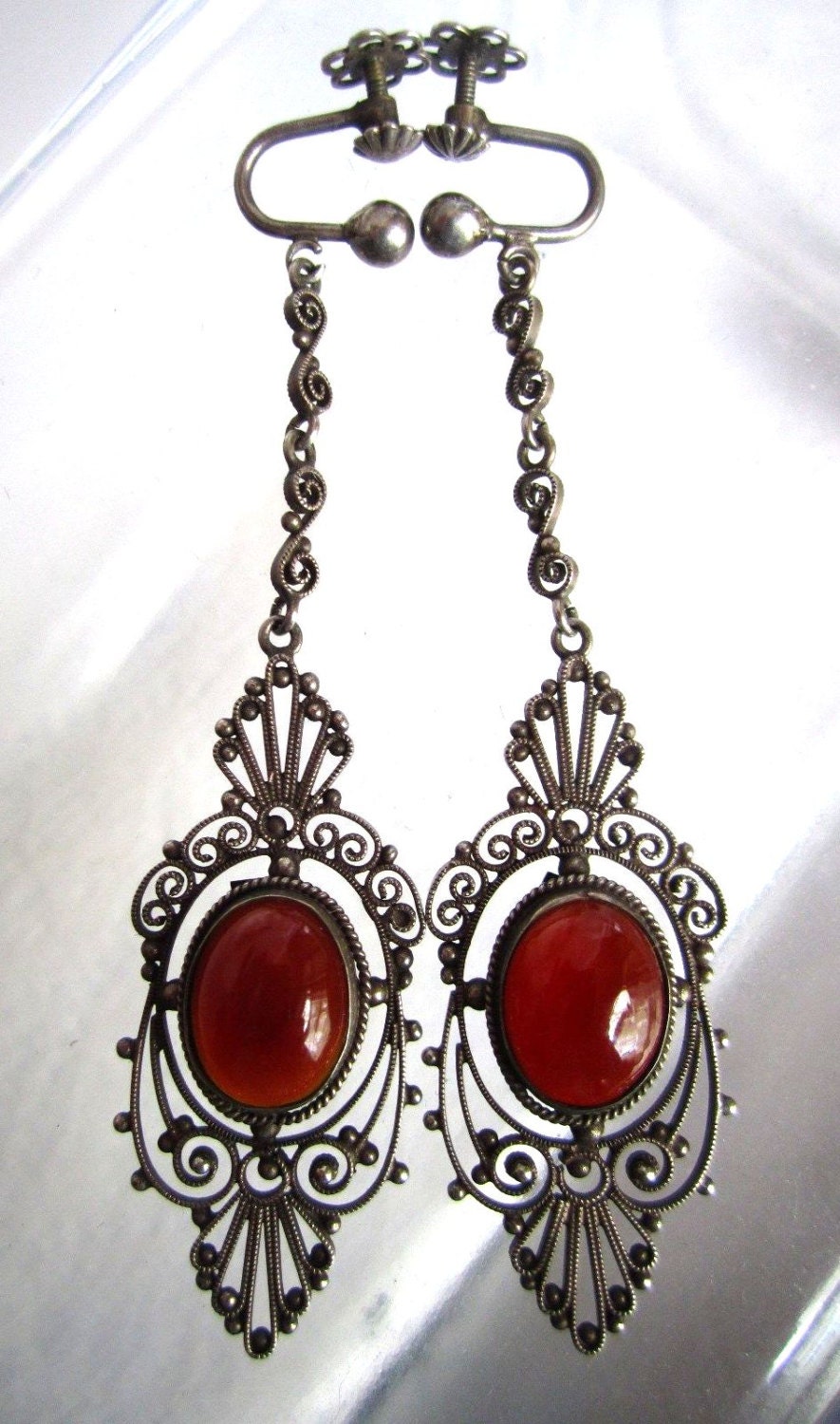 Renaissance Italian Silver Peruzzi Filigree Open Back - Etsy Canada