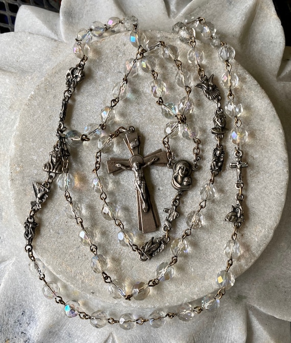 Holy rosary necklace store