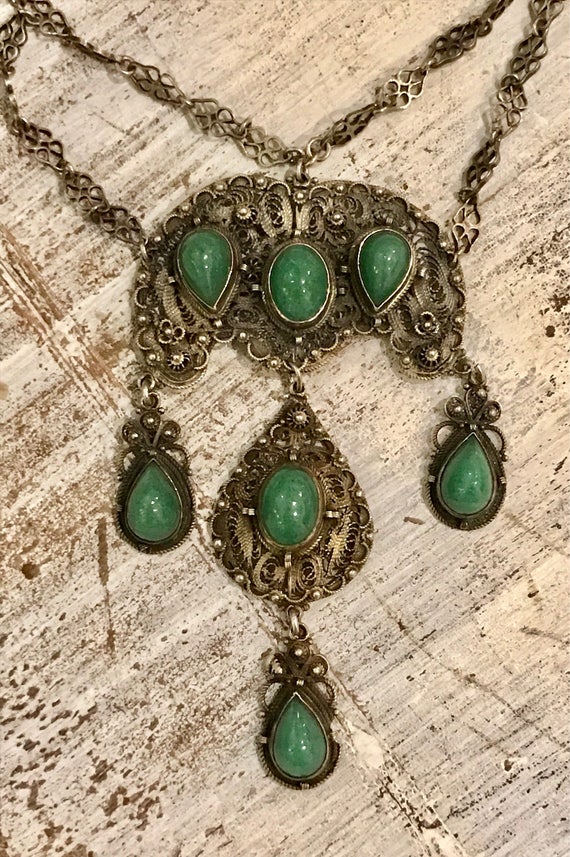 Beautiful Renaissance Art Nouveau Italian Filigree St… - Gem