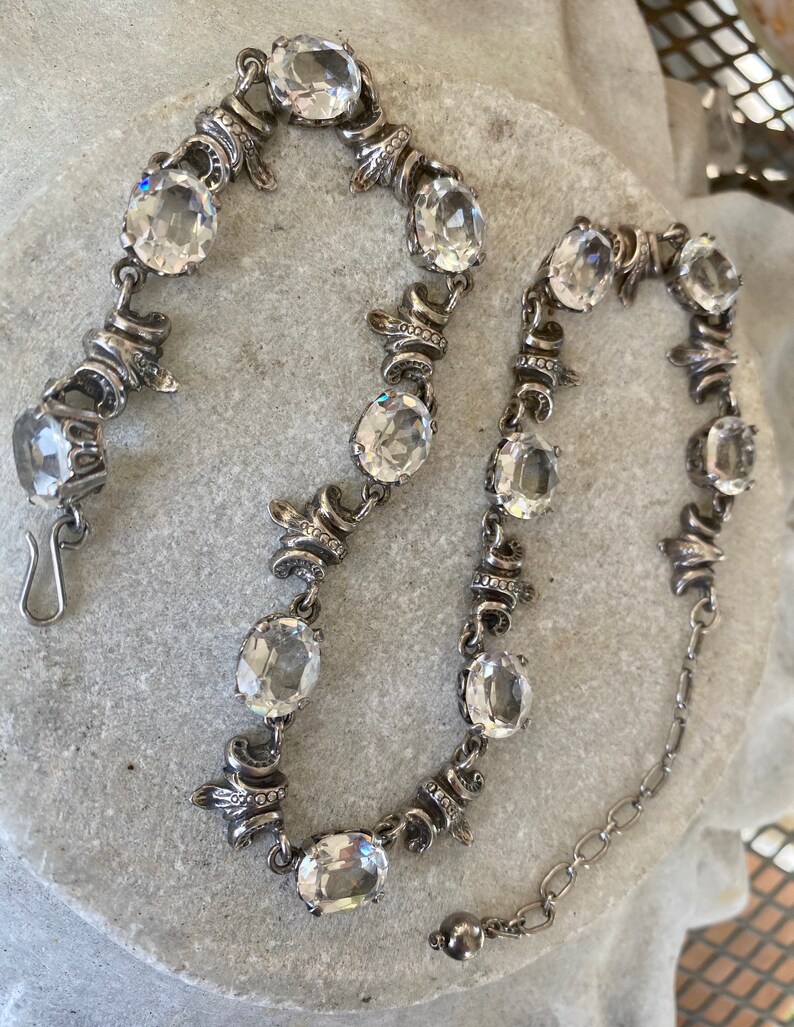 Rare Art Deco Flor Da Lee Italian Gugliemlo CINI Sterling | Etsy