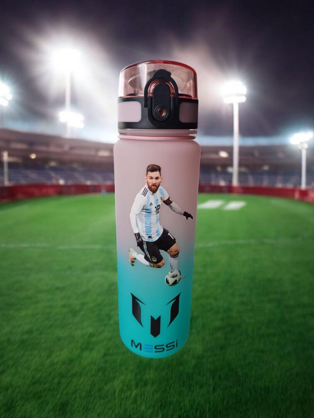 Lionel Messi Water Bottle - Etsy