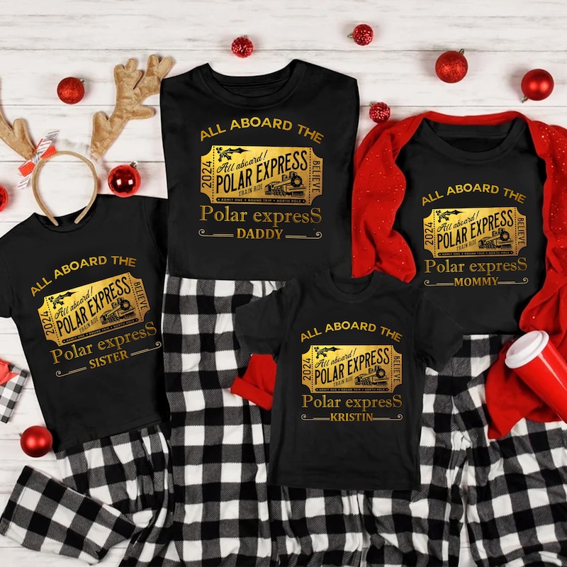 Polar Express Shirt - Etsy