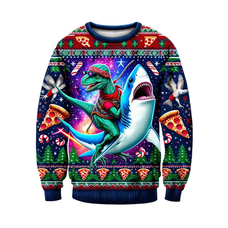 Dinosaur Sweater - Etsy