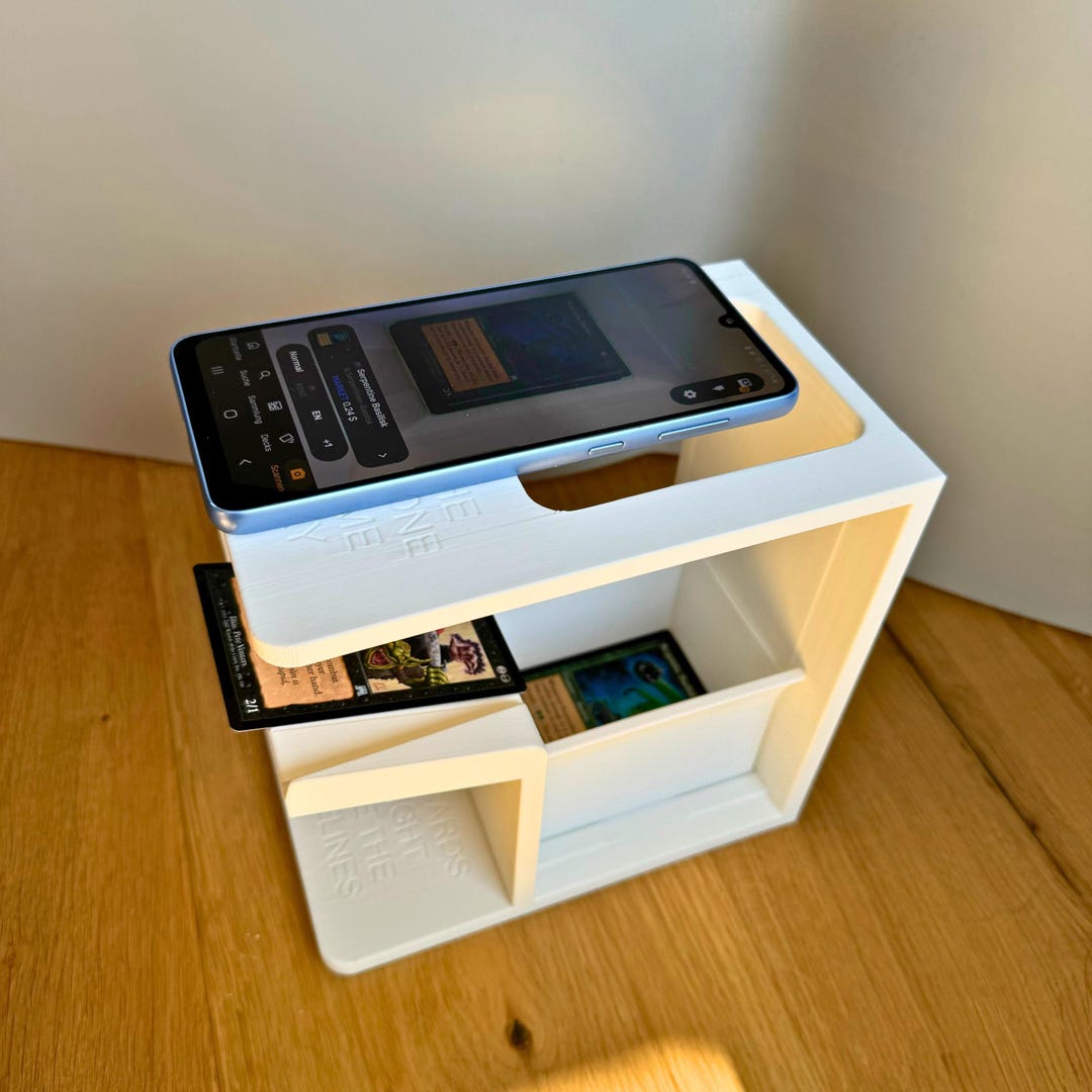 Card Scanner for TCG & Trading Cards | Mobile Phone Holder for ...