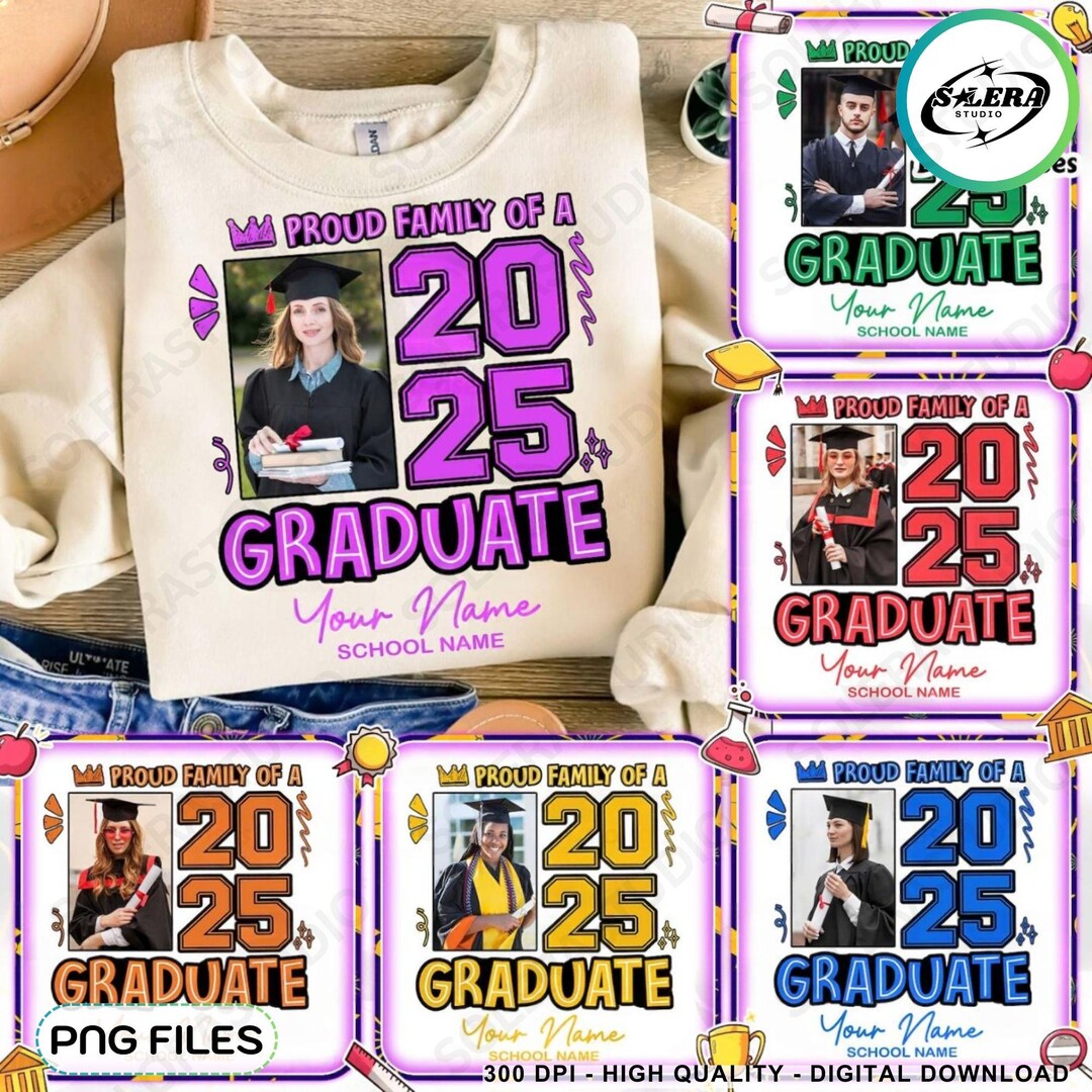 Canva Template Graduation Insert Photos Editable, Pop Out Graduation ...