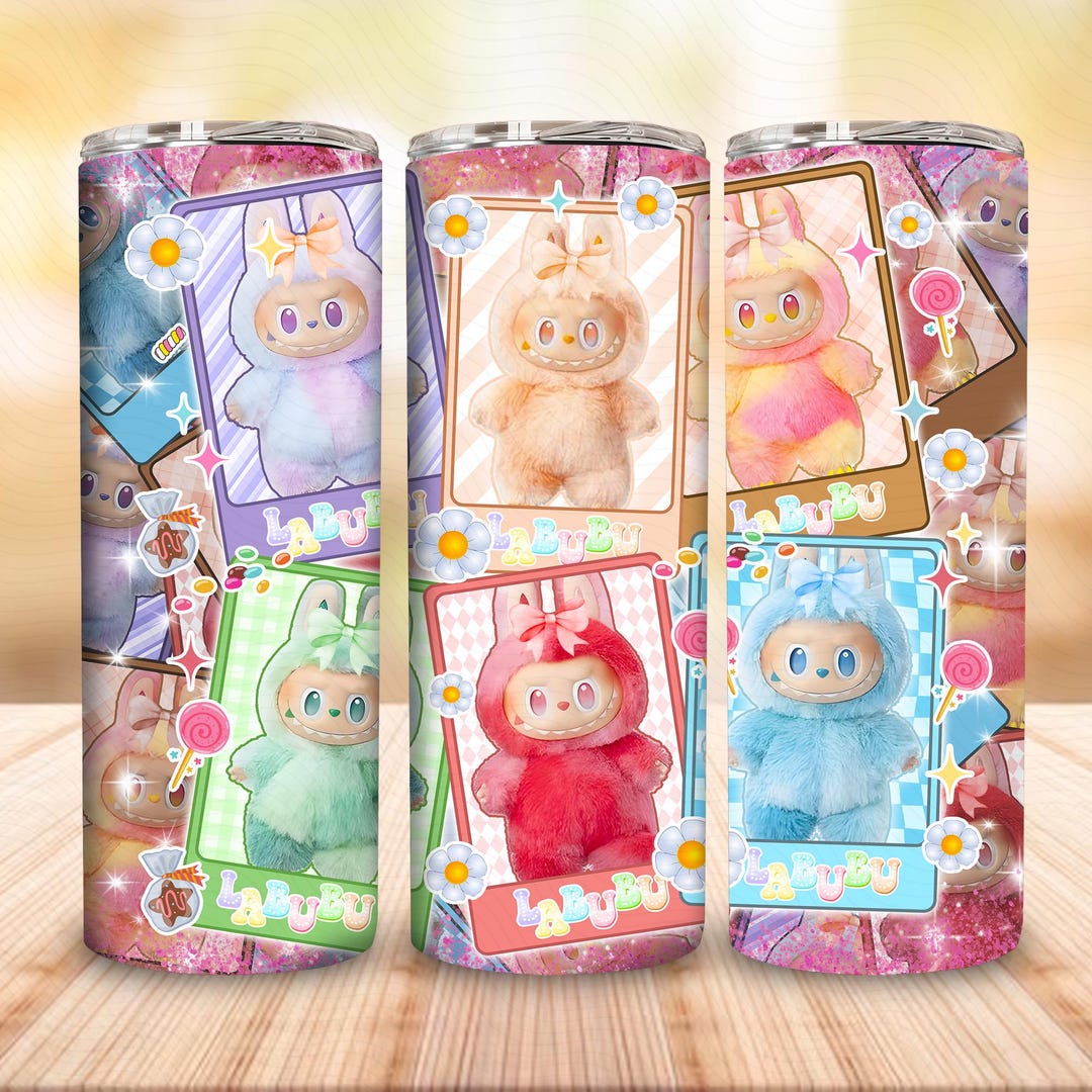 Watercolor Cartoon Character Wrap Png, Trending Pink Cartoon Character ...