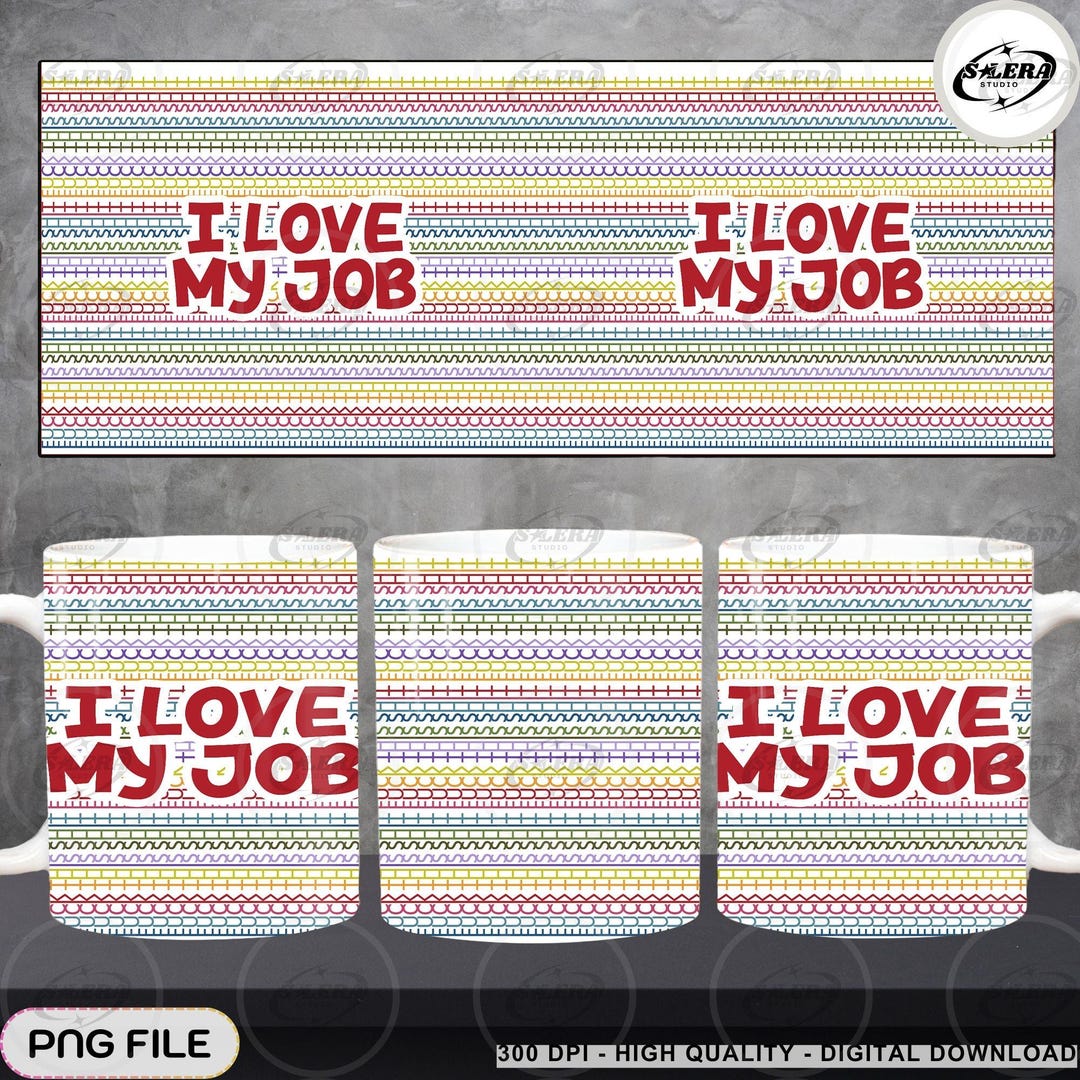 Funny Mug 11oz Wrap Png for Work Bestie, Hidden Message Mug Png, Fuck ...