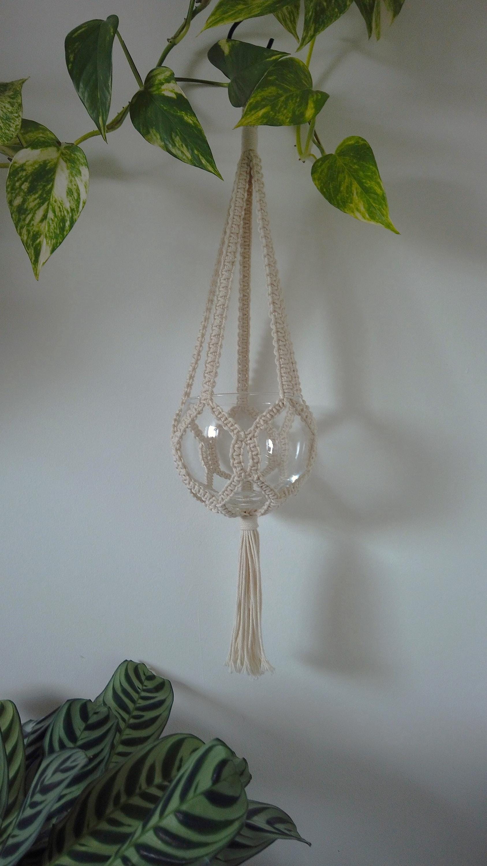 PDF Plant Hanger Macramé Pattern - DIY Digital Download - Step by Step ...