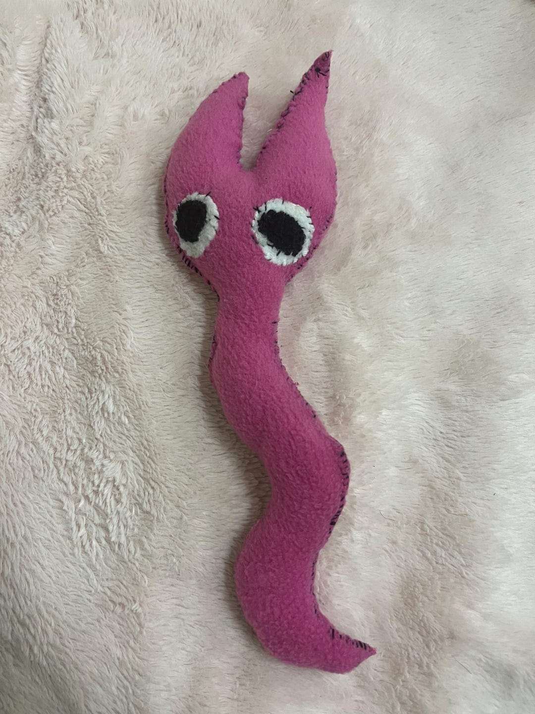 Handmade Cat Plushie Worm Kitty Creature Plush Toy - Etsy