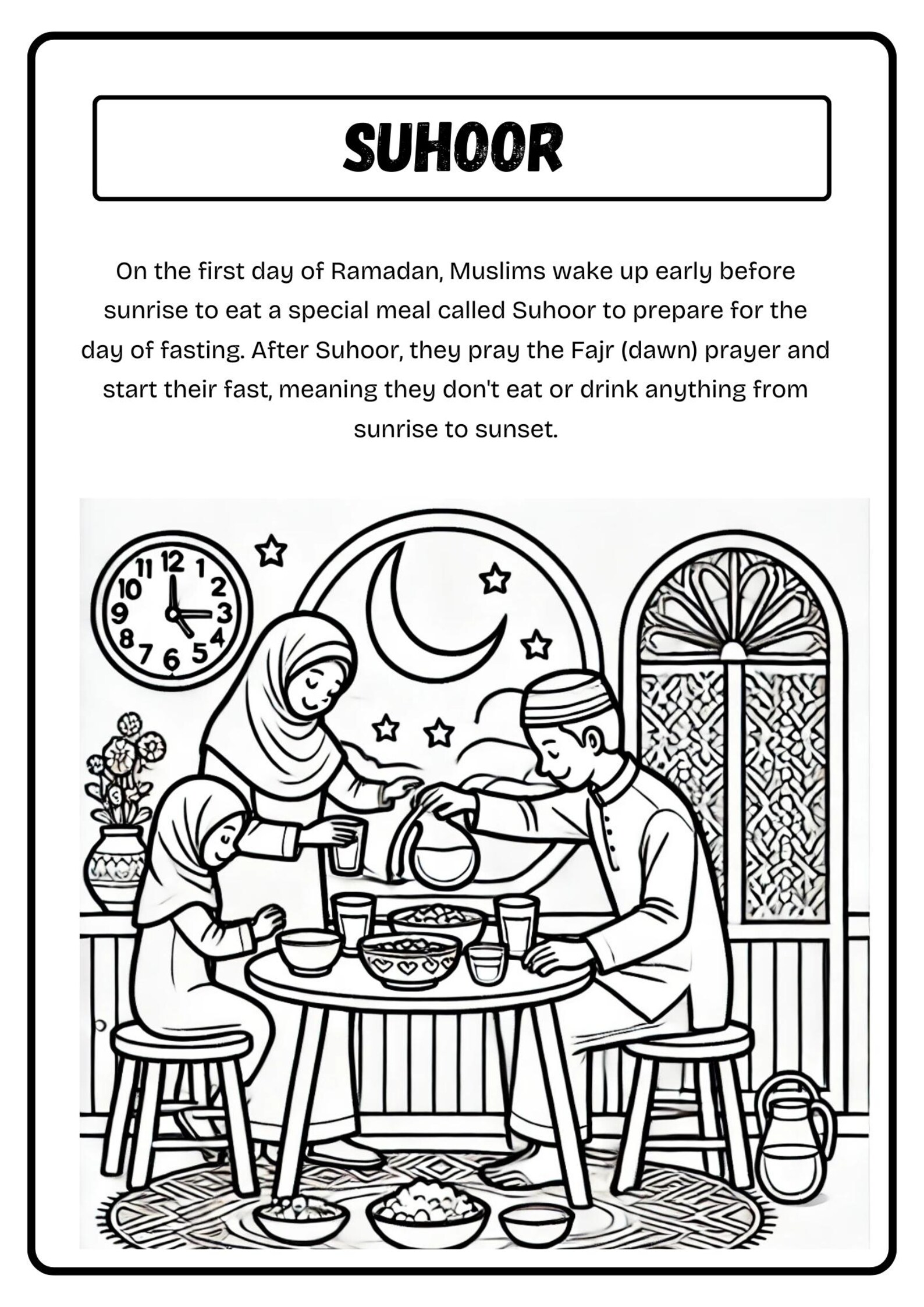 Ramadan Colouring Book, Ramadan Activity Booklet,gifts for Ramadan ...