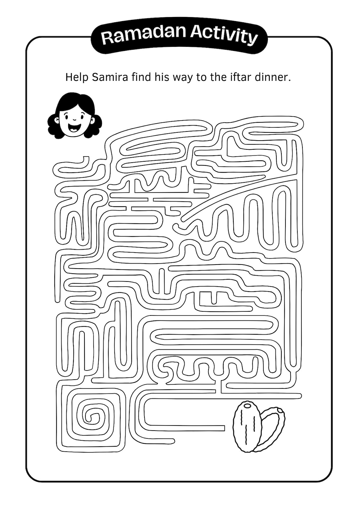 Ramadan Colouring Book, Ramadan Activity Booklet,gifts for Ramadan ...
