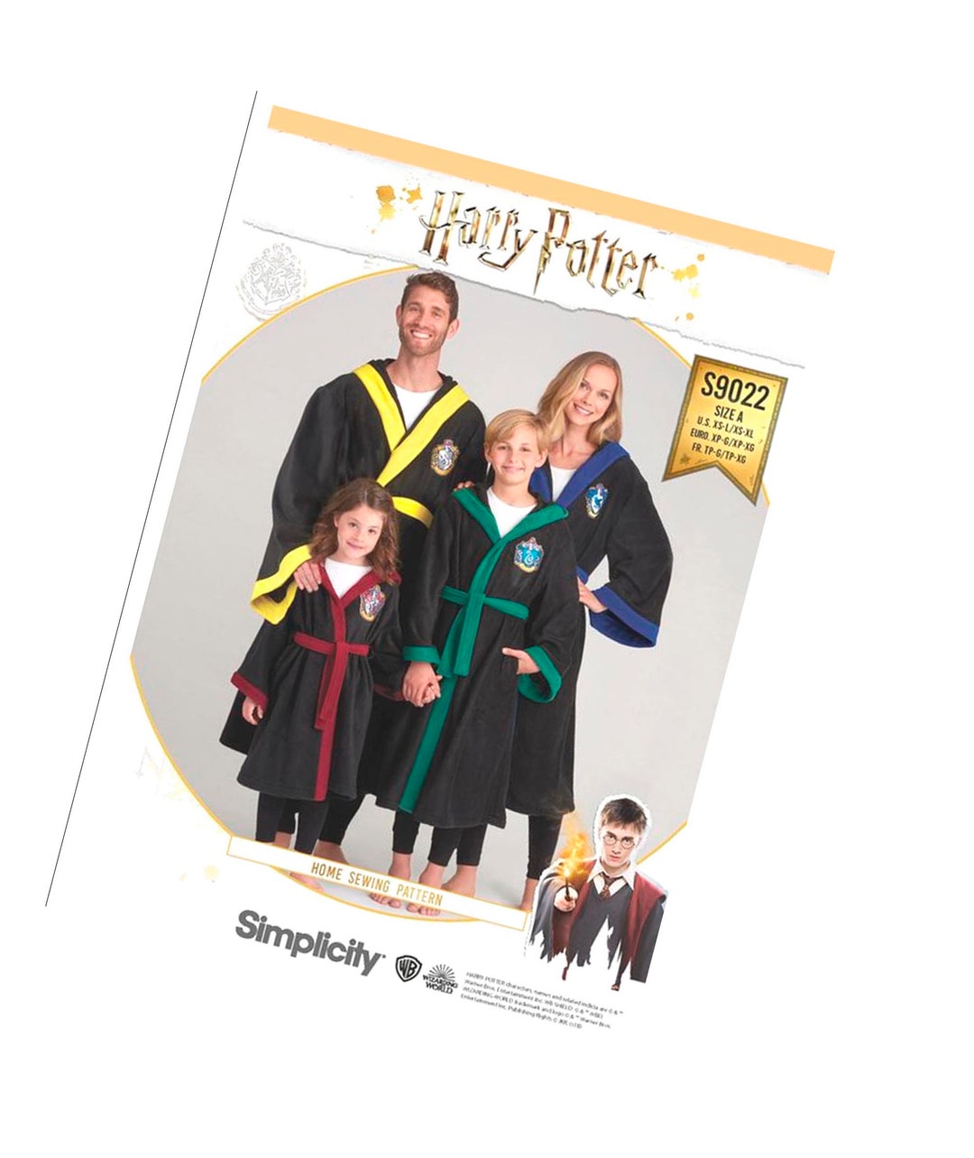 Robe Pattern Simplicity S9022 Hogwarts Robes for Children, Women & Men ...