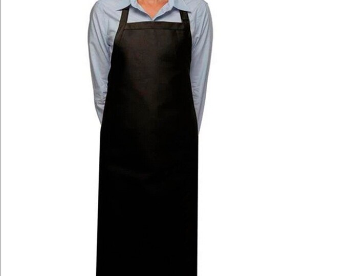 Black Apron, Embroidery Blank, Heat Press Blank, HTV Blank - Etsy