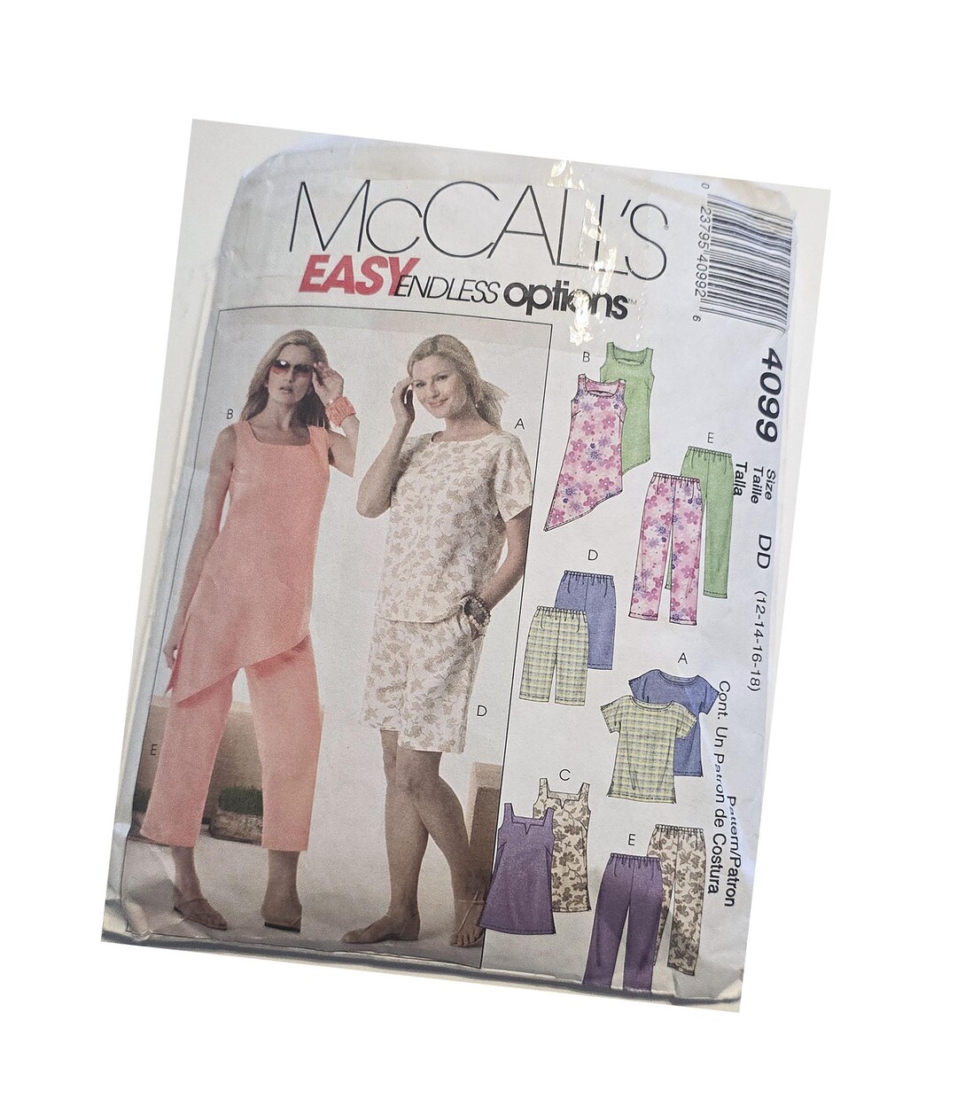 Ladies Summer Coordinates Sewing Pattern, Mccalls 4099 - Etsy
