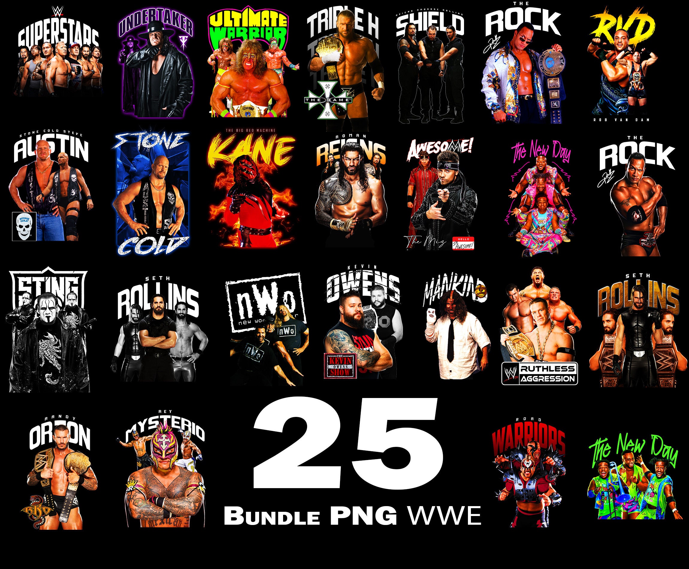 Wwe Superstar Logos
