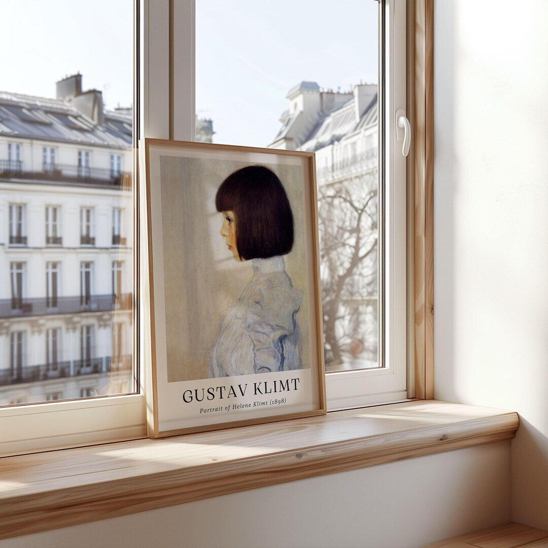 Gustav Klimt Portrait of Helene Klimt, Fine Art Reproduction, Art ...