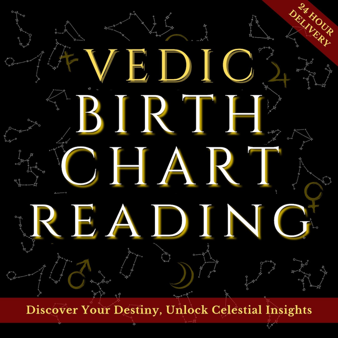 Vedic Astrology Birth Chart Reading Personalized Natal Chart Analysis ...