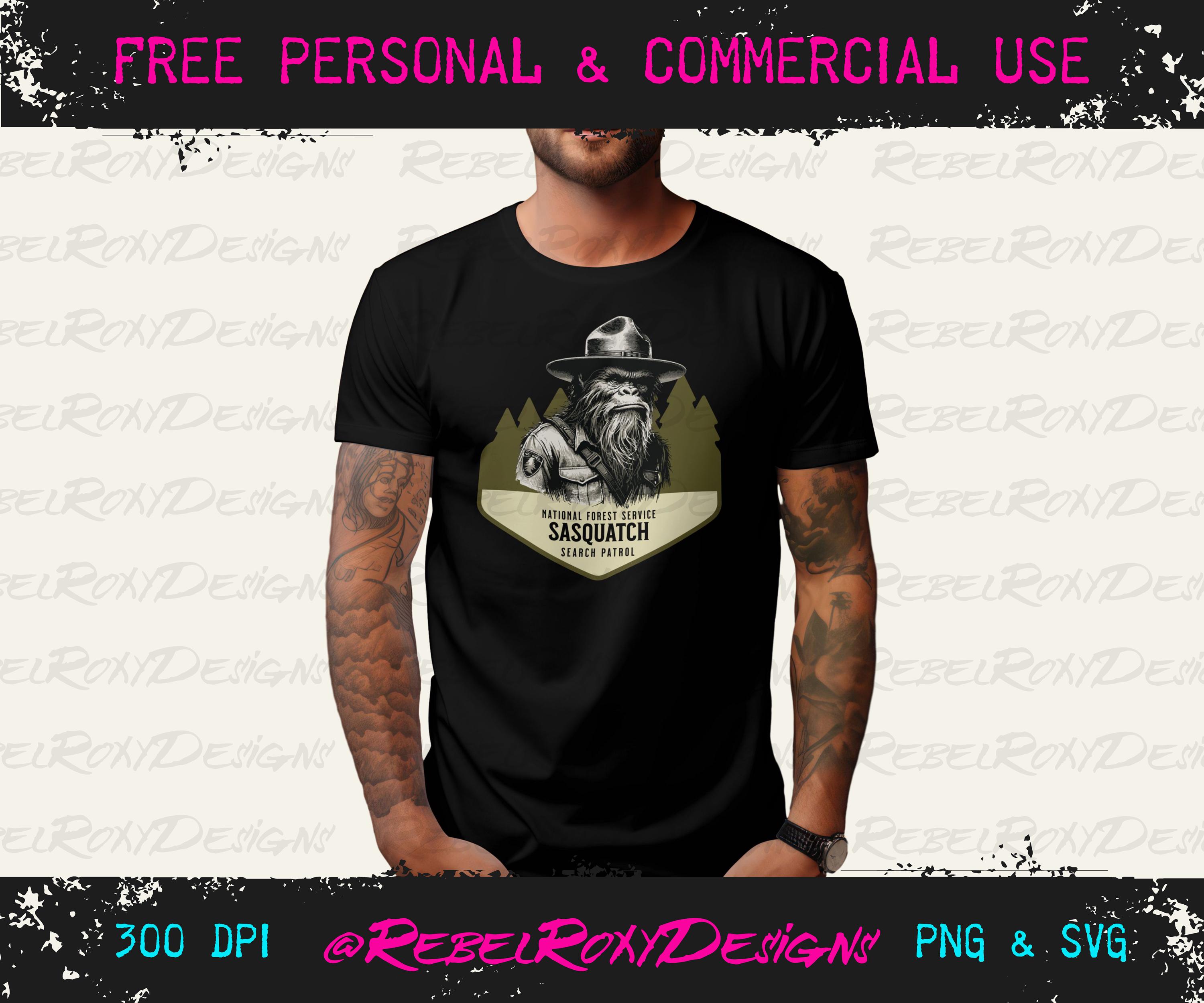 National Forest Service Sasquatch Search Patrol - Bigfoot Park Ranger ...