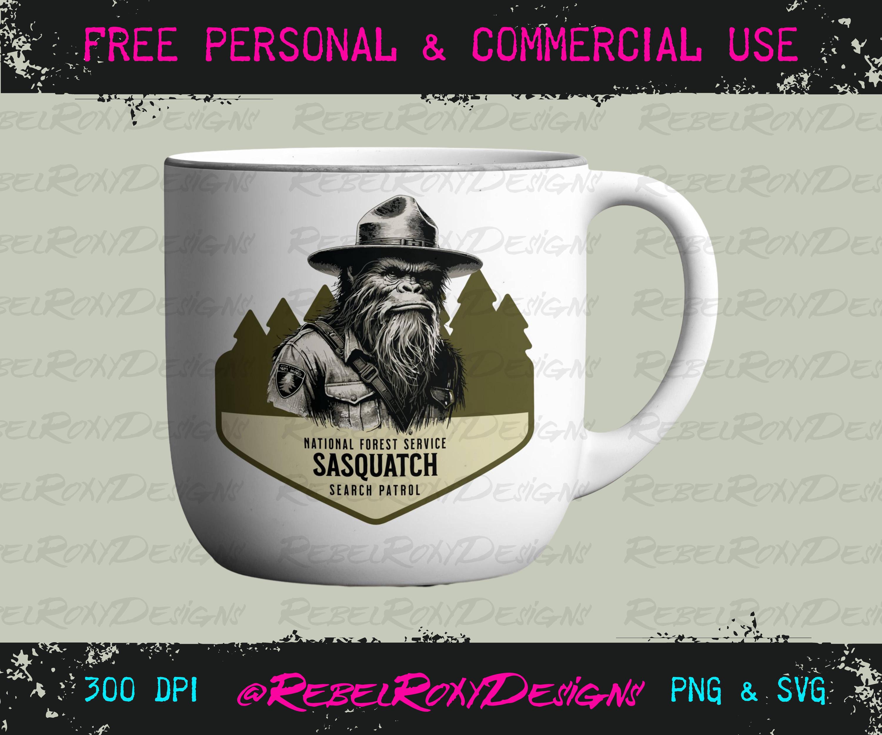 National Forest Service Sasquatch Search Patrol - Bigfoot Park Ranger ...