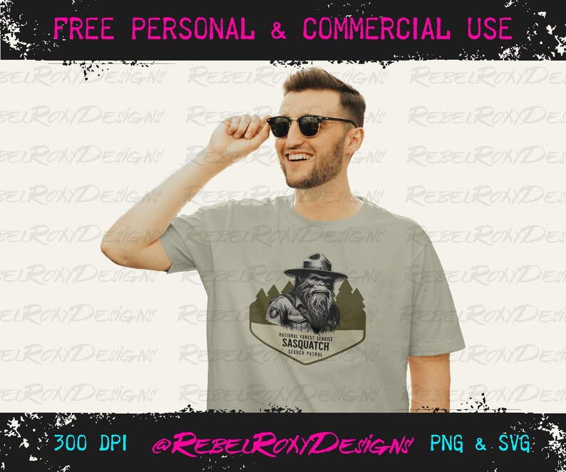 National Forest Service Sasquatch Search Patrol - Bigfoot Park Ranger ...