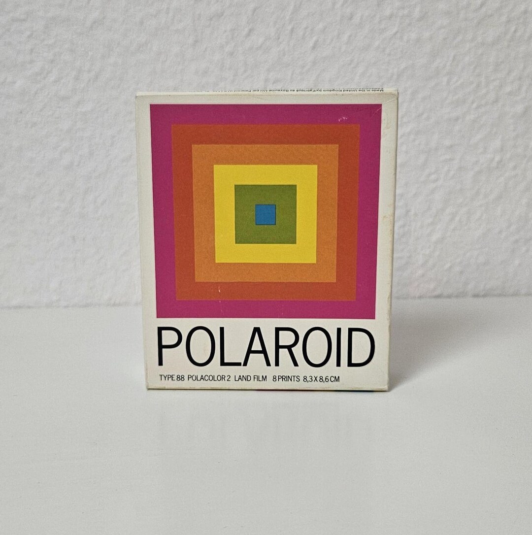 Vintage Polaroid Type 88 Land Film Colorpack 8 Photos Polacolor ...